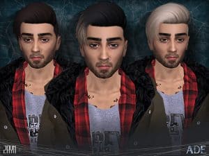 Ade - Zayn - Sims 4 Haircuts