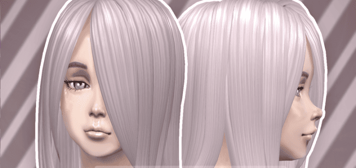 Sims 4 Anime Hair CC | Sims 4 Anime Hair Mods