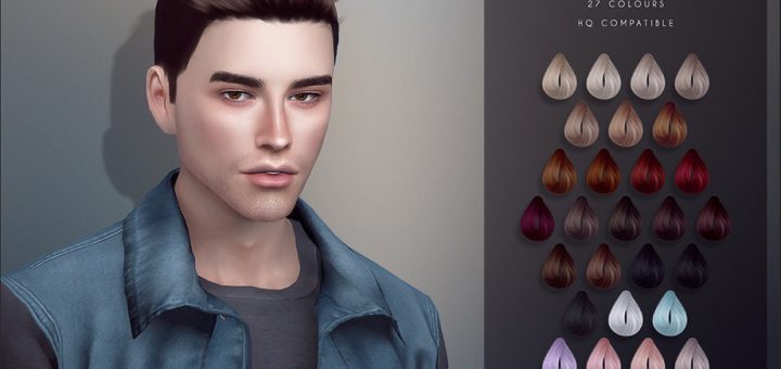 Sims 4 Male Hair CC | Sims 4 Male Hair Mods