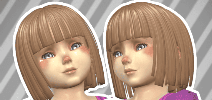 Sims 4 Anime Hair CC | Sims 4 Anime Hair Mods