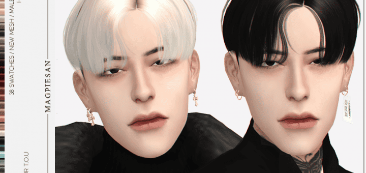 Sims 4 Male Hair CC | Sims 4 Male Hair Mods