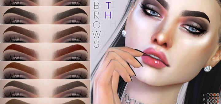 S-Club WM ts4 Eyebrows M 201708 - Sims 4 Haircuts