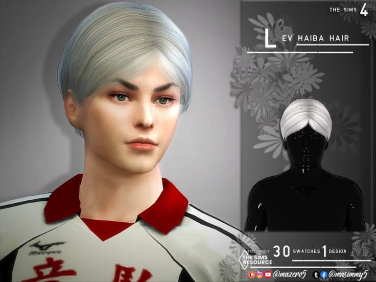 Hair Lev Haiba - Sims 4 Haircuts