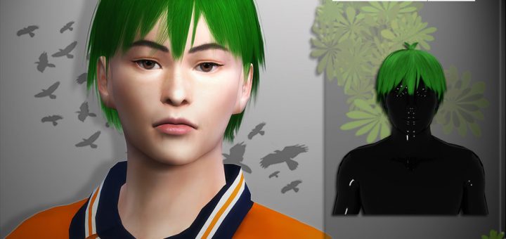 Sims 4 Anime Hair CC | Sims 4 Anime Hair Mods