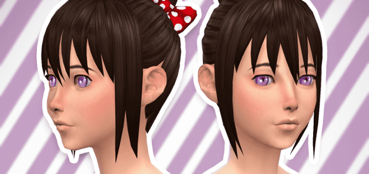 Sims 4 Anime Hair CC | Sims 4 Anime Hair Mods