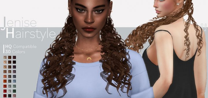 Sims 4 Curly Hair CC | Sims 4 Curly Hair Mods