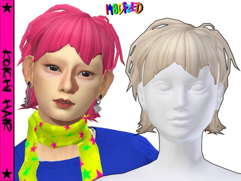 KOICHI HAIR - Sims 4 Haircuts