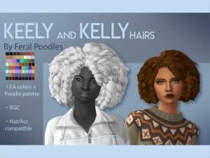 Kelly Hair - Sims 4 Haircuts