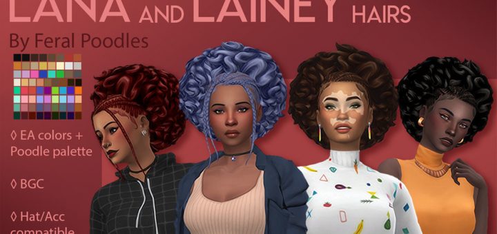 Sims 4 Curly Hair CC | Sims 4 Curly Hair Mods