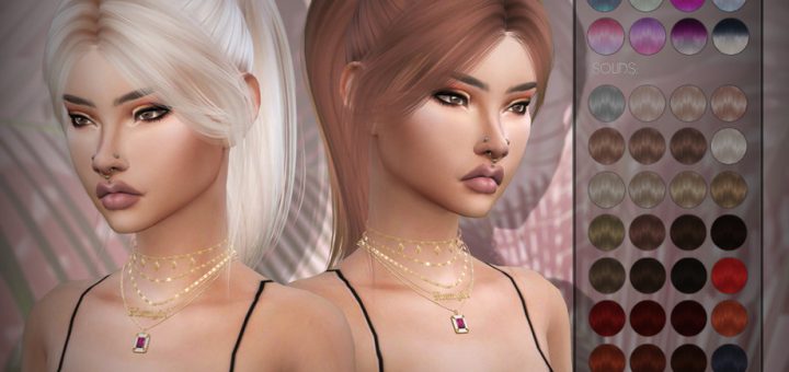 Sims 4 Female Hair CC | Sims 4 Female Hair Mods