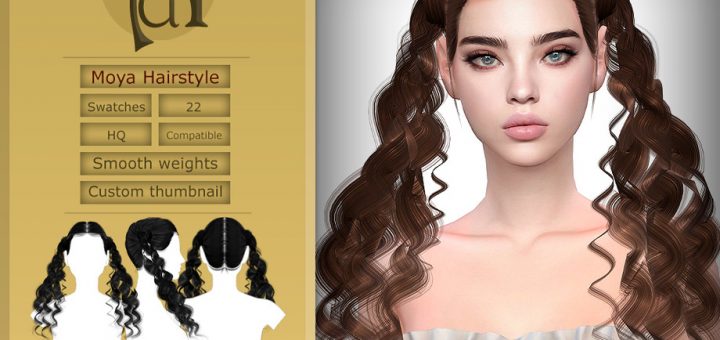 Sims 4 Curly Hair CC | Sims 4 Curly Hair Mods