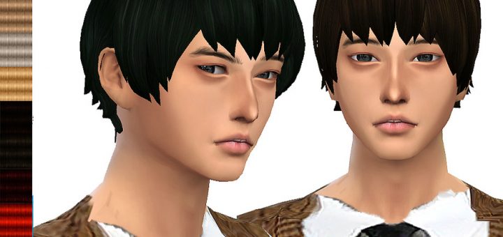 Sims 4 Anime Hair CC | Sims 4 Anime Hair Mods