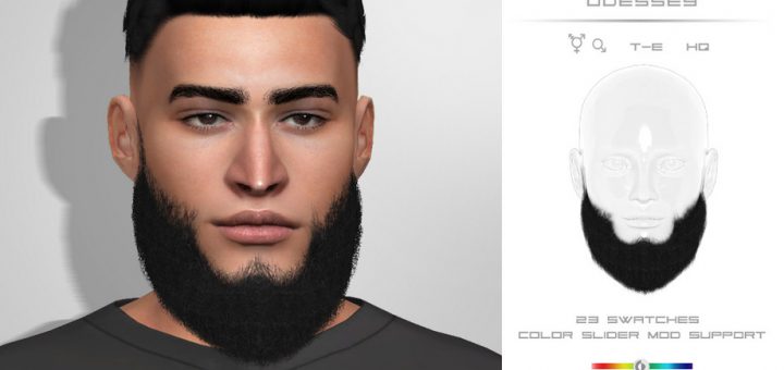 Gladiator (Arms) - Sims 4 Haircuts