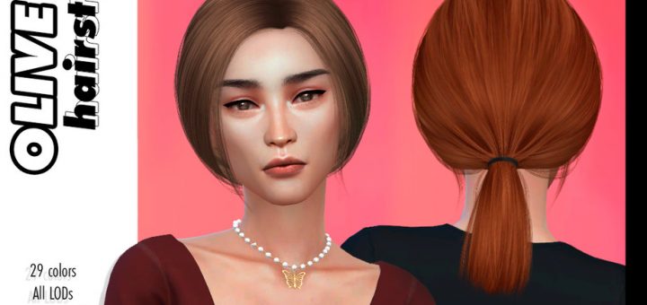 Layla Hair - Sims 4 Haircuts