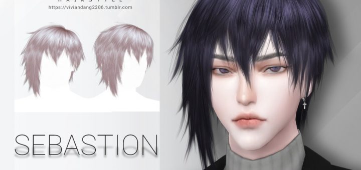 Sims 4 Anime Hair CC | Sims 4 Anime Hair Mods