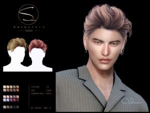 Short men hairstyle Adam(091222) - Sims 4 Haircuts