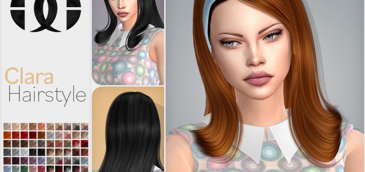 Sims 4 Long Hair CC | Sims 4 Long Hair Mods