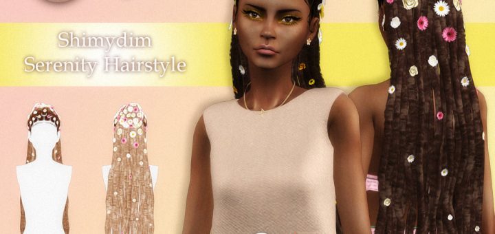 Sims 4 Long Hair CC | Sims 4 Long Hair Mods