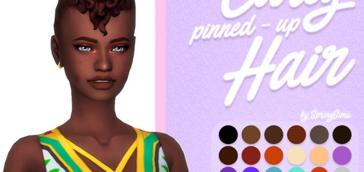 Sims 4 Curly Hair CC | Sims 4 Curly Hair Mods