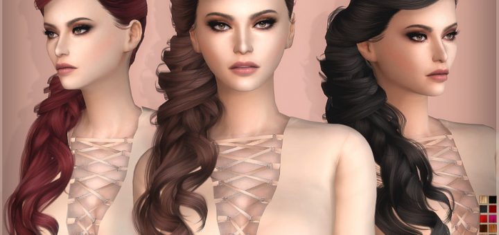 Sims 4 Female Hair CC | Sims 4 Female Hair Mods