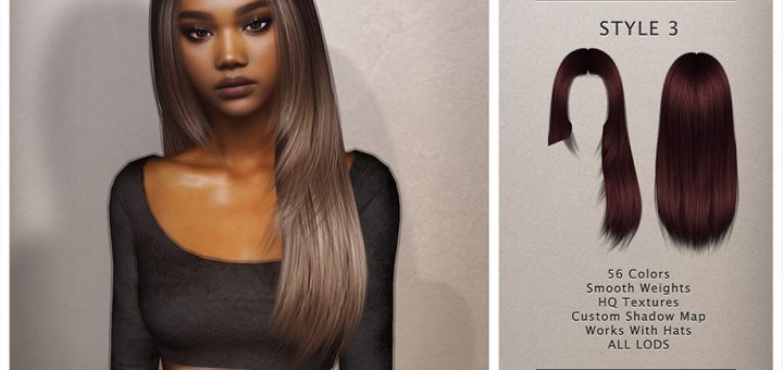 Marley Hairstyle - Sims 4 Haircuts