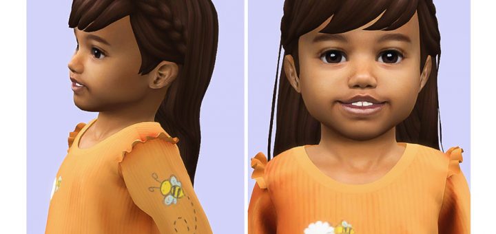 Chris Hairstyle (Toddler) - Sims 4 Haircuts