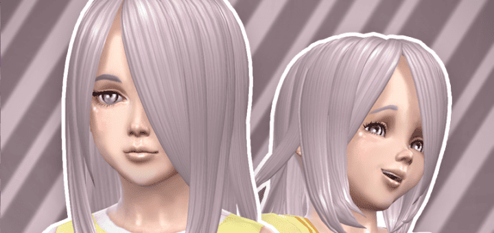 Sims 4 Anime Hair CC | Sims 4 Anime Hair Mods