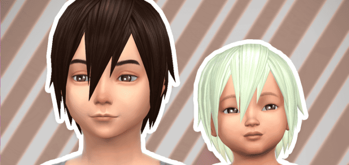 Sims 4 Anime Hair CC | Sims 4 Anime Hair Mods
